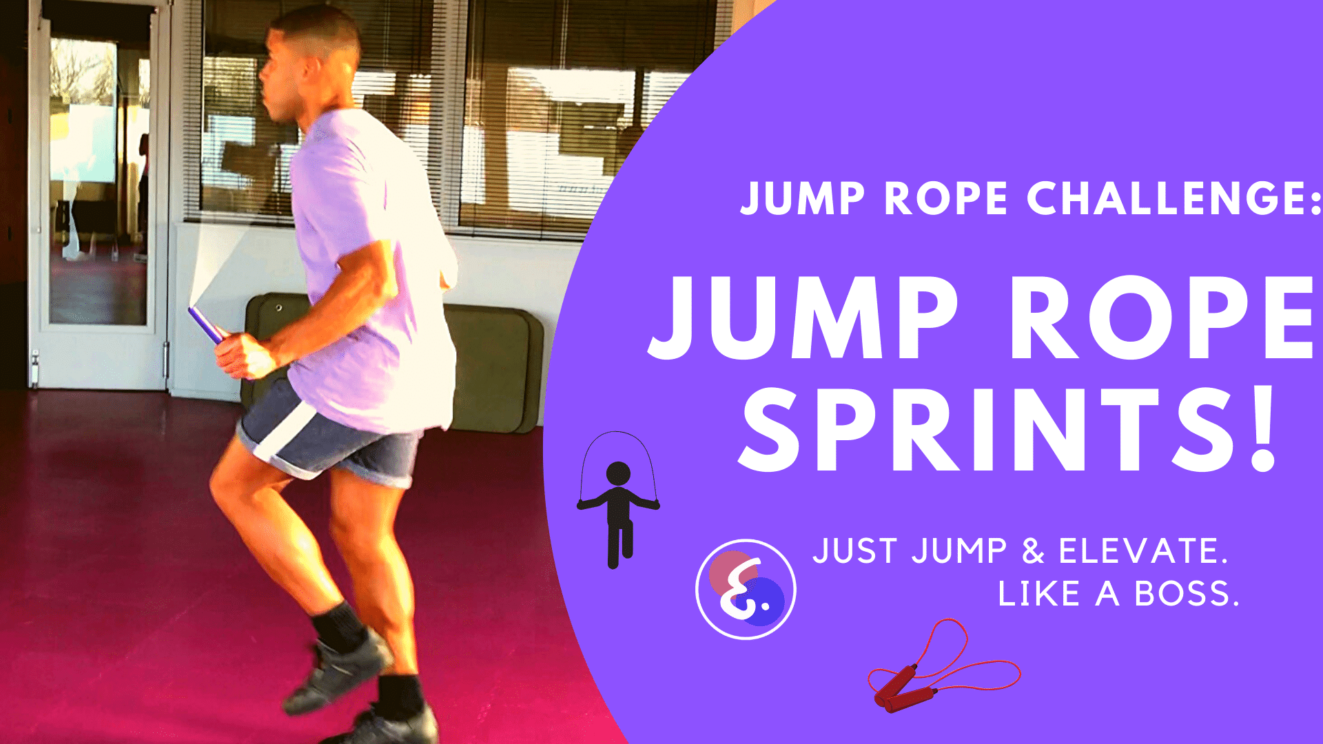 Jump Rope SPRINT CHALLENGE! – Jump Rope Challenges (#ElevateChallenges) es)